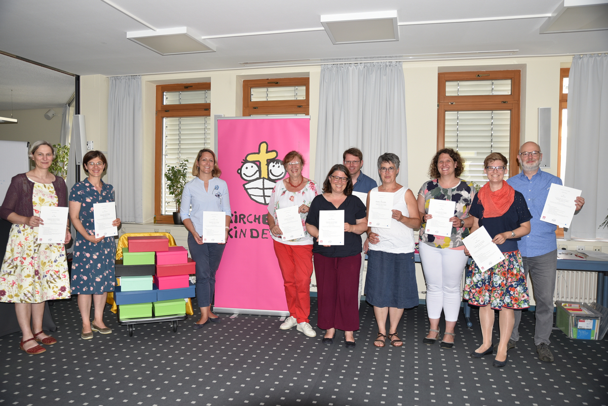 Neue Fachberater*innen für Kirche mit Kindern am Start